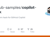 Github Github Samples Copilot Hack Open Form Hack For Github Copilot