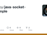 Github Ljoboy Java Socket Example