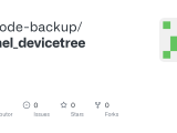 Github Micode Backup Kernel Devicetree