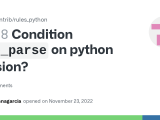 Condition Pip Parse On Python Version Issue 898 Bazel Contrib