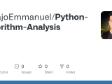 Github Narajoemmanuel Python Algorithm Analysis