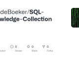 Github Davideboeker Sql Knowledge Collection