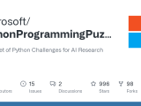 Github Microsoft Pythonprogrammingpuzzles A Dataset Of Python