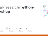 Github Social Research Python Workshop