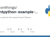 Github Pythonthings Fluentpython Example Code Example Code For The