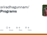 Github Balasriradhagunnam Javaprograms