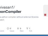 Github Kirthivasan1 Pythoncompiler Making A Python Compiler Without