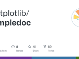 Github Matplotlib Sampledoc