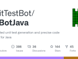 Github Unittestbot Utbotjava Automated Unit Test Generation And