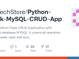 Github Motechstore Python Flask Mysql Crud App This Is Python Flask