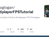 Github Devloglogan Multiplayerfpstutorial A Simple Godot 4 Online