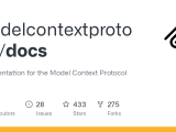 Github Modelcontextprotocol Docs The Documentation And Specification