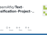 Github Hakeemafiq Text Classification Project Using Lstm Model