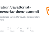 Github Gitnation Javascript Frameworks Devs Summit Highly
