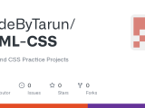 Github Codebytarun Html Css Html And Css Practice Projects