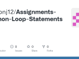 Github Cadonj12 Assignments Python Loop Statements