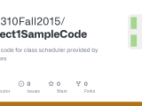 Github Cs6310fall2015 Project1samplecode Sample Code For Class
