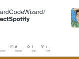 Github Edwardcodewizard Projectspotify
