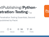 Github Packtpublishing Python Penetration Testing Essentials Second