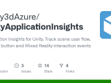 Github Unity3dazure Unityapplicationinsights Application Insights