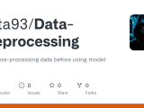 Github Data93 Data Preprocessing