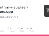 Github Algorithm Visualizer Tracers Cpp Scroll Visualization
