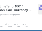 Github Runtimeterror1001 Python Gui Currency Converter Currency