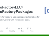 Github Codefactoryllc Codefactorypackages Repository For Ready To
