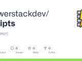 Github Powerstackdev Scripts Read Only