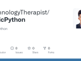 Github Technologytherapist Basicpython Basic Python