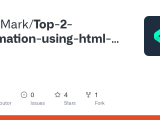Github Codmark Top 2 Animation Using Html Css Javascript