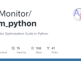 Github Apmonitor Apm Python Apmonitor Optimization Suite In Python
