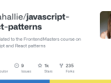 Javascript React Patterns Pages Patterns Design Patterns Factory