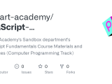 Github Picsart Academy Javascript Fundamentals Course Picsart