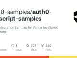 Github Auth0 Samples Auth0 Javascript Samples Auth0 Integration