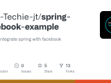 Github Java Techie Jt Spring Facebook Example How To Integrate