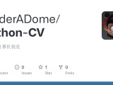 Github Underadome Python Cv Python计算机视觉