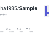Github Alpha1985 Sample Sample Project