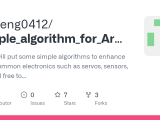 Simple Algorithm For Arduino Sc Control At Main Yanfeng0412 Simple