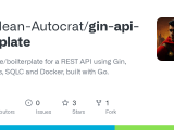 Github Boolean Autocrat Gin Api Template Template Boilterplate For A