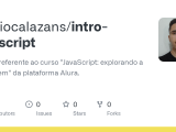 Github Gunga 16 Intro Ao Javascript Projeto Referente Ao Curso