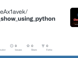 Github Codeax1avek Wifi Show Using Python