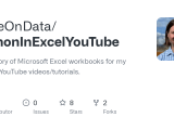 Pythoninexcelyoutube Clusteranalysiswithmicrosoftexcel Xlsx At Main