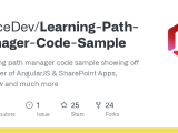 Issues Officedev Learning Path Manager Code Sample Github