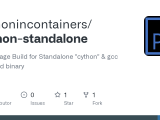 Github Pythonincontainers Python Standalone Multi Stage Build For