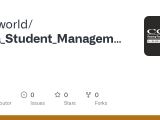 Java Student Management System Console Student Java At Main