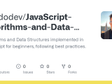 Github Aroldodev Javascript Algorithms And Data Structures