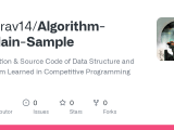 Github Sowrav14 Algorithm Explain Sample Description Source Code