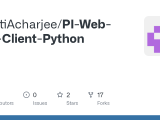Github Swatiacharjee Pi Web Api Client Python