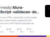 Github Emmnesty Alura Javascript Validacao De Formularios Html5
